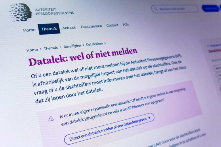 Datalek: wat is het en hoe maakt u melding | Brantjes
